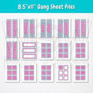 Wall Calendar - Pocket Chart for Teachers | Flowers, Diamonds ...