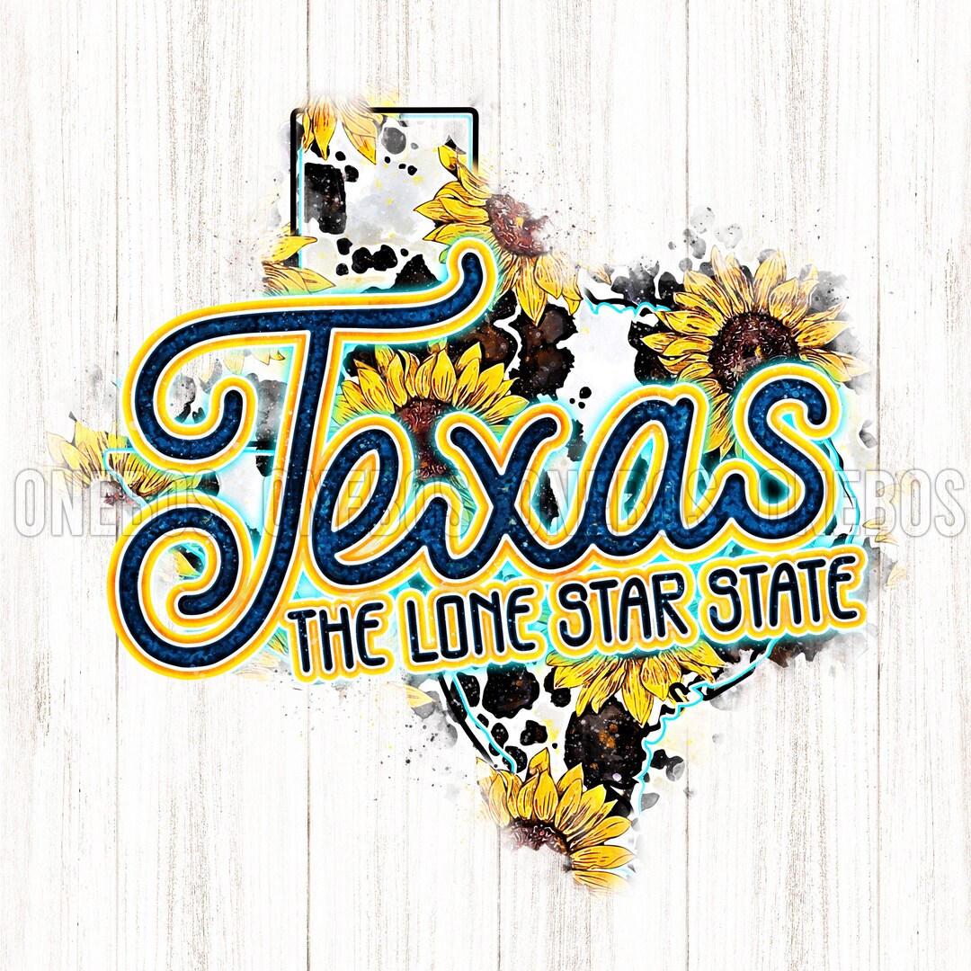 Texas Retro Digital Download | PNG Design | Cow Print Pattern With ...