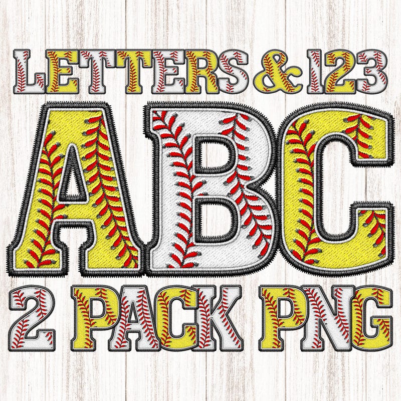 Baseball Applique Design - Etsy