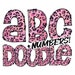 Digital Download | Doodle Pink Leopard Pattern Fill | PNG Clipart ...