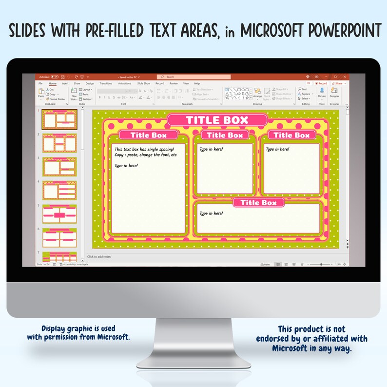 Google Slide & Powerpoint Templates (editable) | Teacher Presentation ...