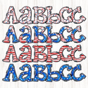 Stars N Stripes Alpha Bundle of 4 Designs, Stars, Stripes, Grunge ...