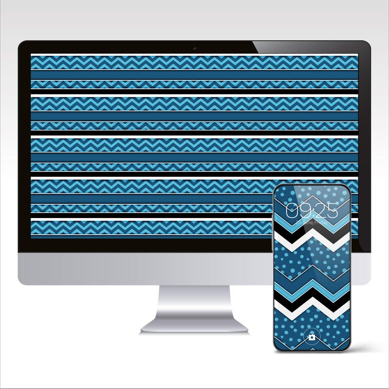 Wallpaper Background - Digital Paper | Seamless | Geometric Shapes ...