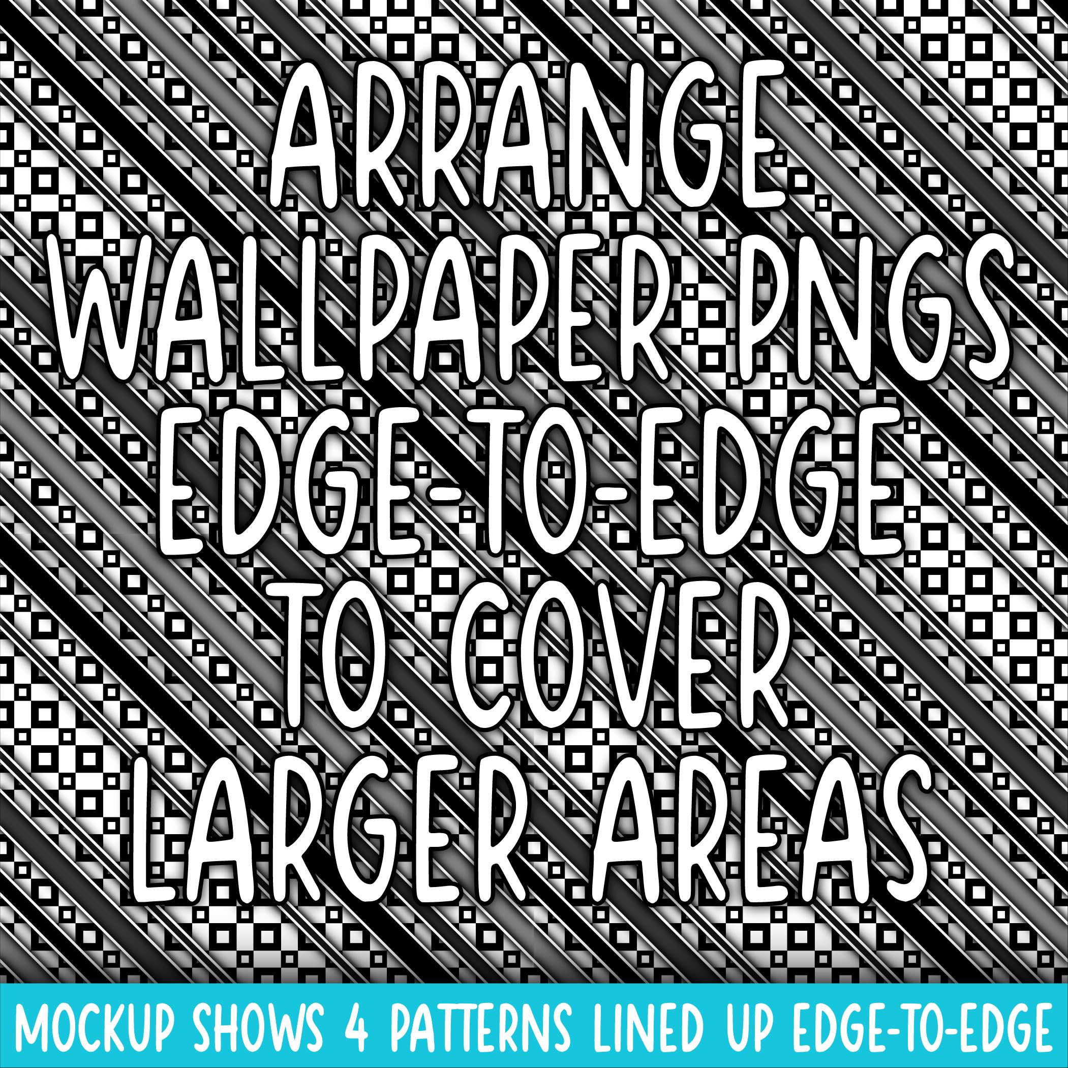 Wallpaper Background - Digital Paper | Seamless | Black, White, Use ...