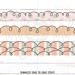 Doodle Borders for Bulletin Boards | Print & Cut, Seamless | Classroom ...