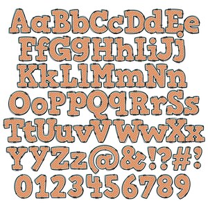 Boho Fall Doodle Alphabet, 5 Pack Bundle Set, Whimsical Pumpkin Floral ...