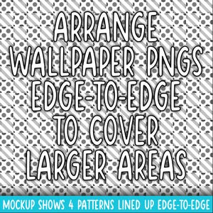 Wallpaper Background - Digital Paper | Seamless | Black, White, Ink ...