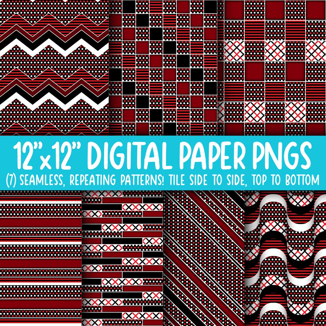 Wallpaper Background - Digital Paper | Seamless | Chevron, Brick ...