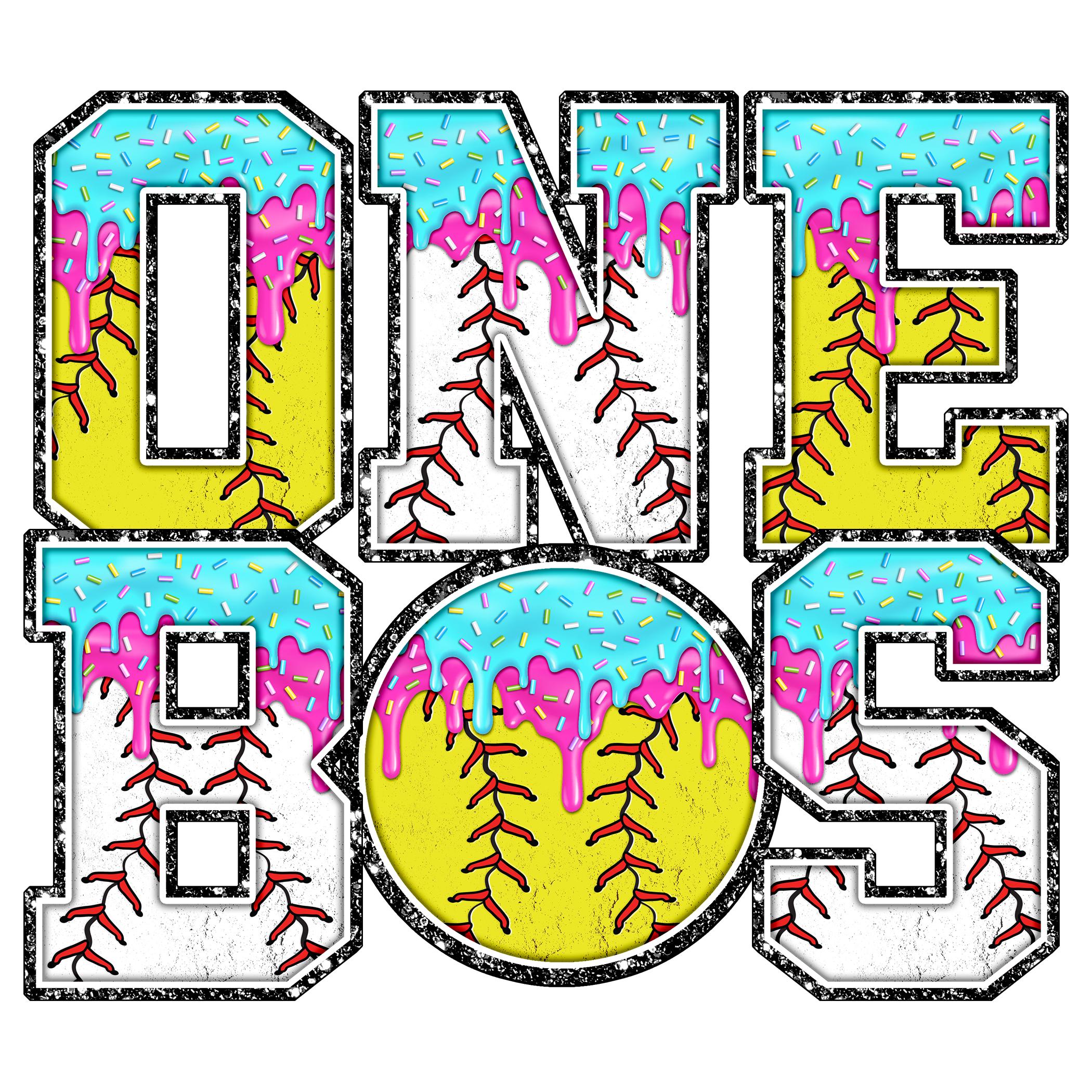 Baseball Softball Drippy Alphabet With Stitch Pattern, Sublimation PNG ...