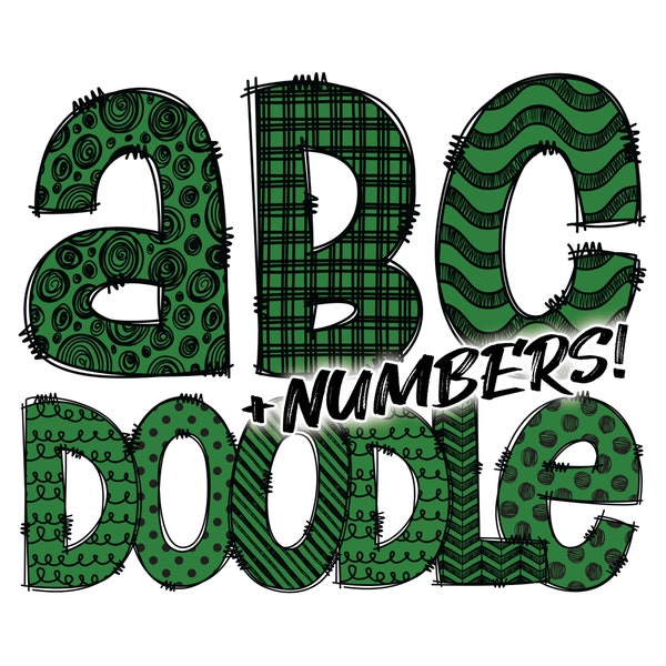 Doodle Clipart - Etsy