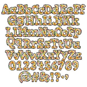 Summer Doodle Alphabet PNG, Digital Download, Casual Hand Drawn Letters ...