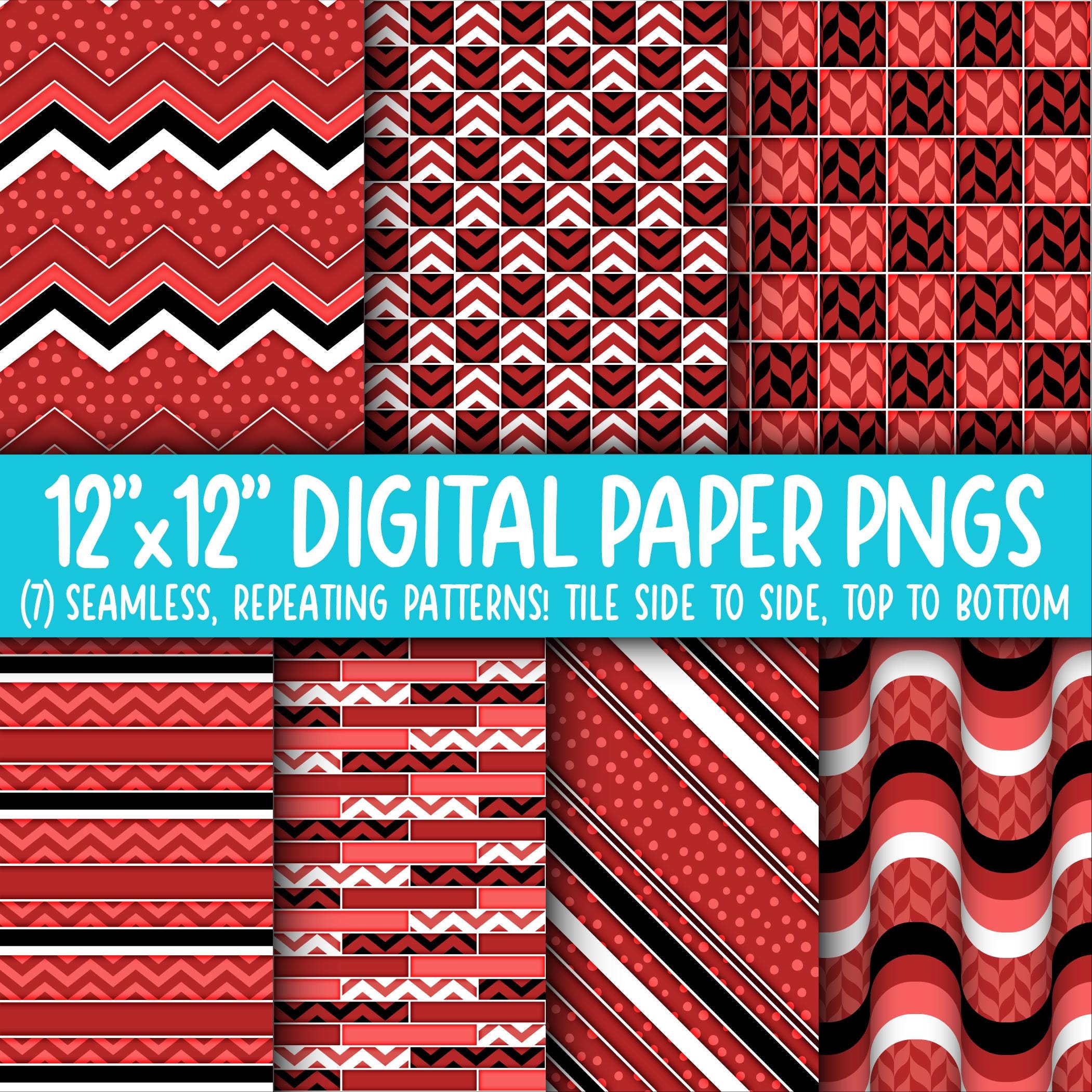 Wallpaper Background - Digital Paper | Seamless | Geometric Shapes ...