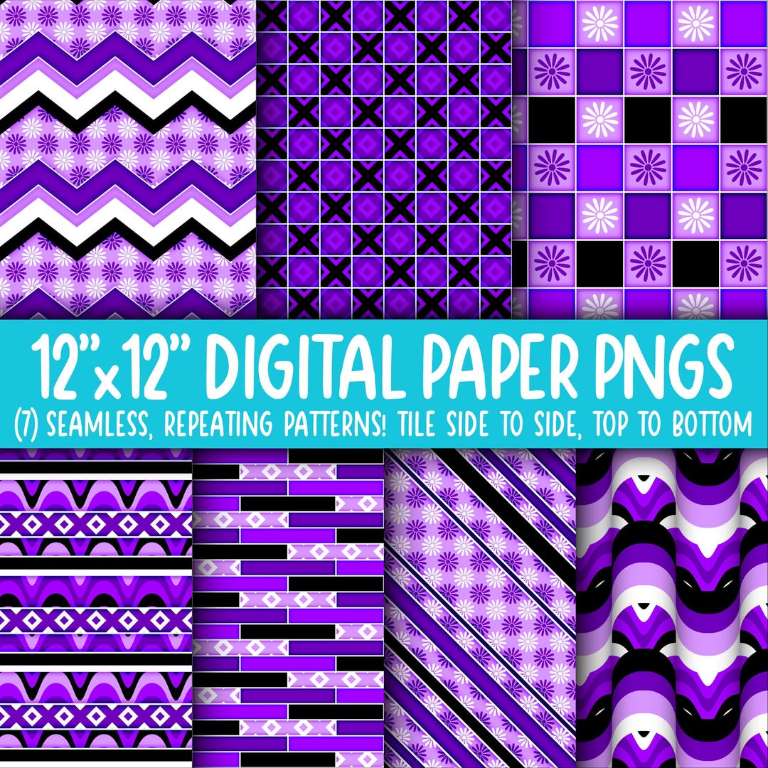 Wallpaper Background - Digital Paper | Seamless | Flowers, Diamonds ...