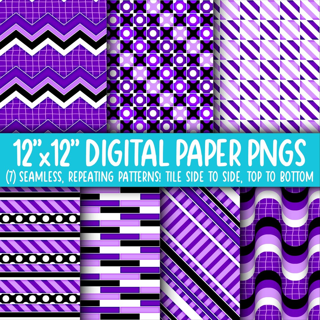 Wallpaper Background - Digital Paper | Seamless | Hand Drawn Grid ...