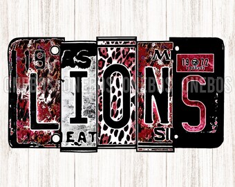 Maroon Lions Homecoming Png - Etsy