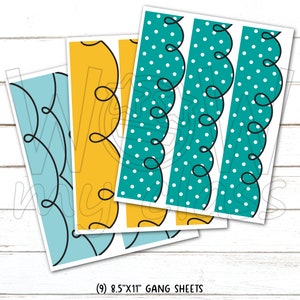 Doodle Borders for Bulletin Boards | Print & Cut, Seamless | Classroom ...