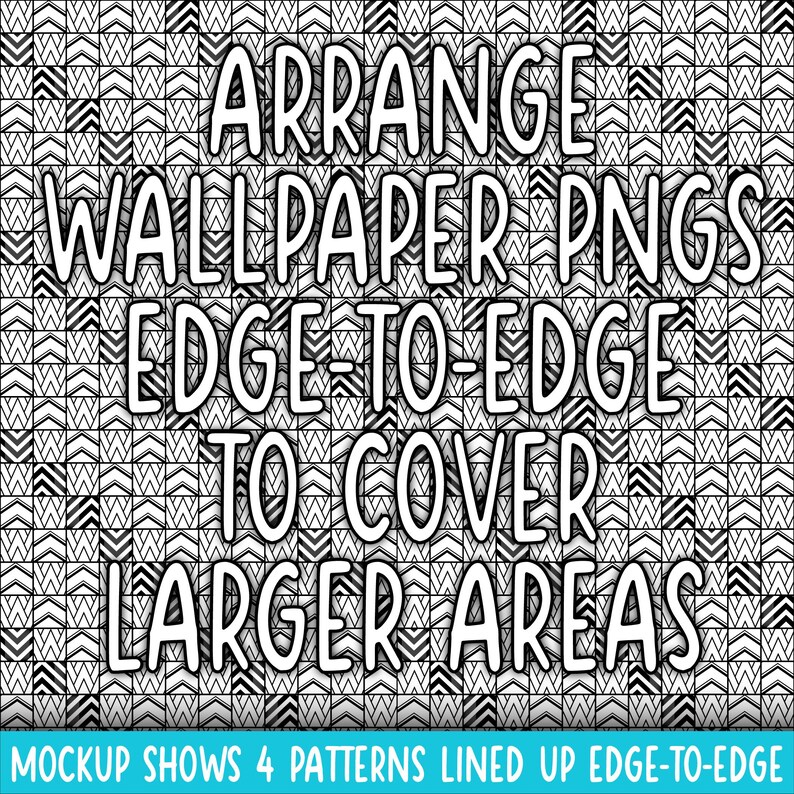 Wallpaper Background - Digital Paper | Seamless | Black, White, Use ...