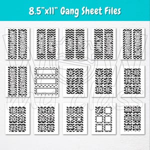 Wall Calendar - Pocket Chart for Teachers | Black, White, Ink Saver ...