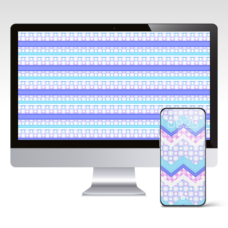 Wallpaper Background - Digital Paper | Seamless | Chevron, Brick ...