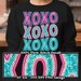 Digital Doodle Retro, Groovy Doodle AG Letters With Transparent Inside ...