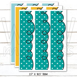 Doodle Borders for Bulletin Boards | Print & Cut, Seamless | Classroom ...