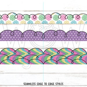 Doodle Borders for Bulletin Boards | Print & Cut, Seamless | Classroom ...