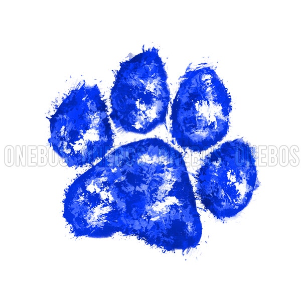 Royal Blue Paint Splatter Png - Etsy