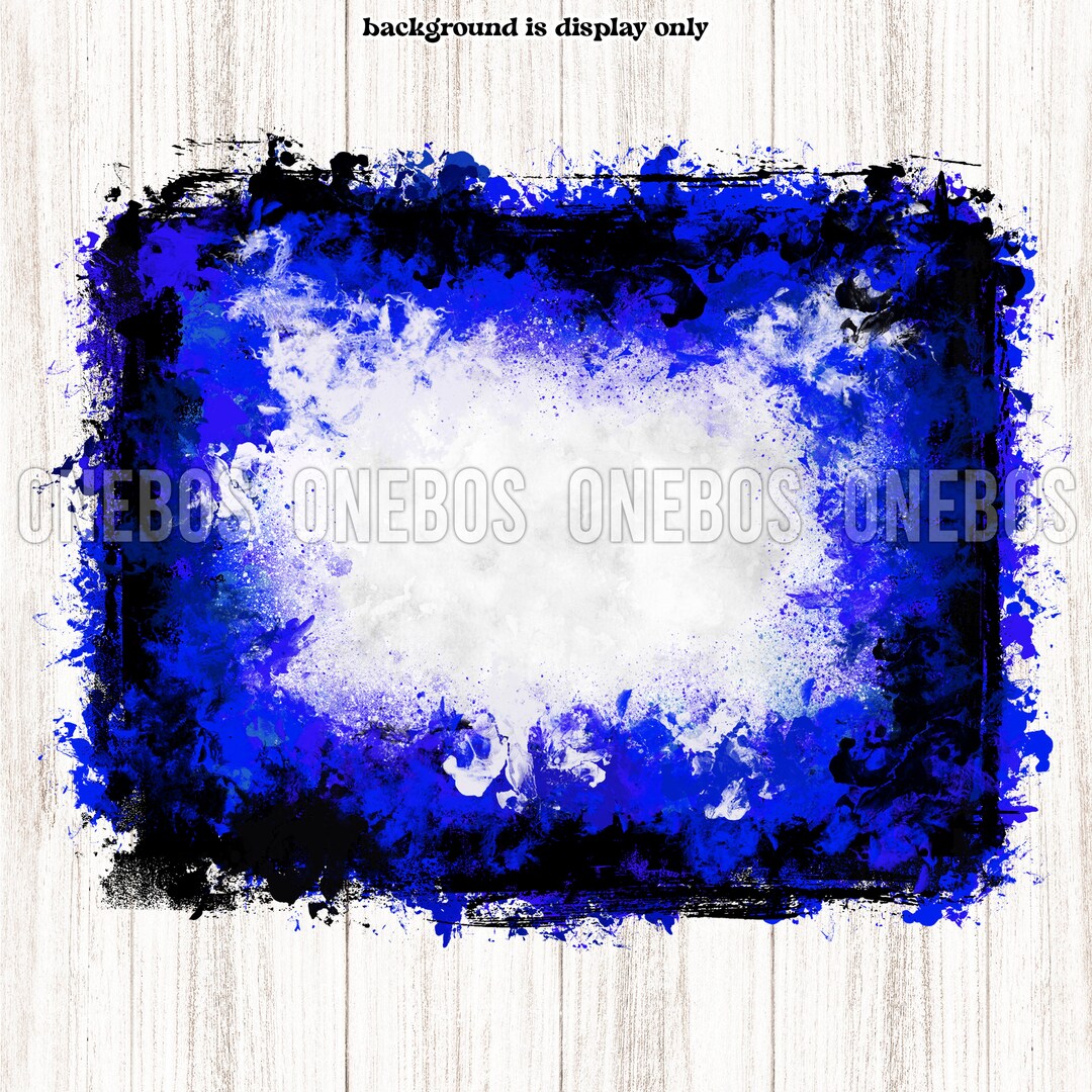 Grunge Royal Blue Background, Backsplash, Distress Frame, Vintage ...