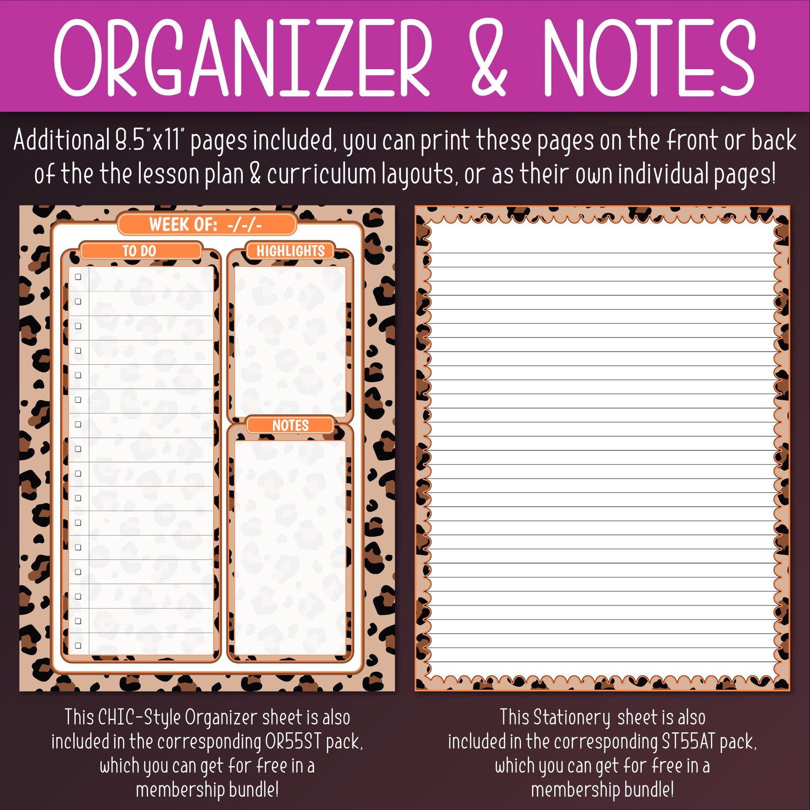 Lesson Plan Sheets & Curriculum Maps (editable) | Teacher Planner ...