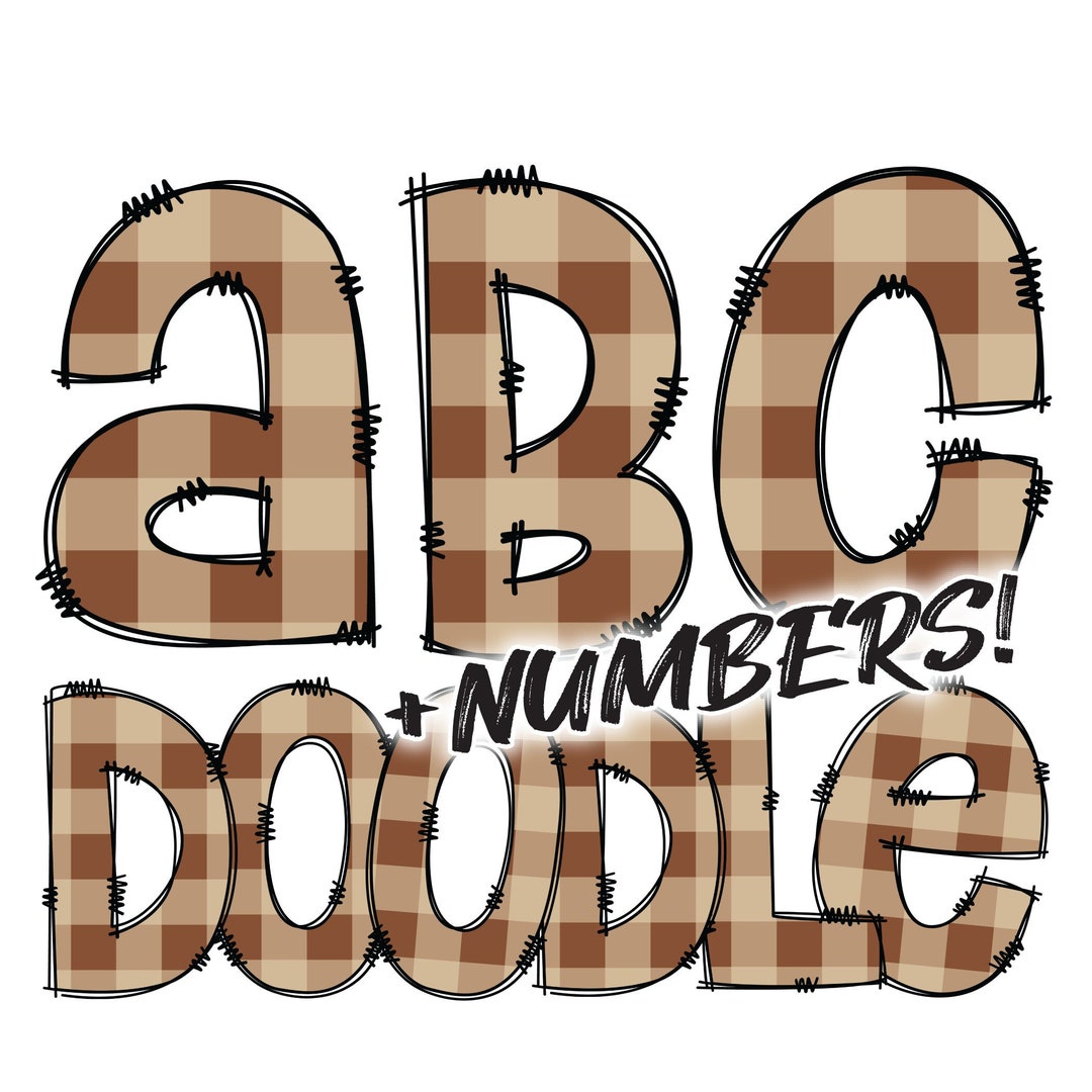 Digital Download | Doodle Fall 6 Pattern Fill | PNG Clipart Bundle ...