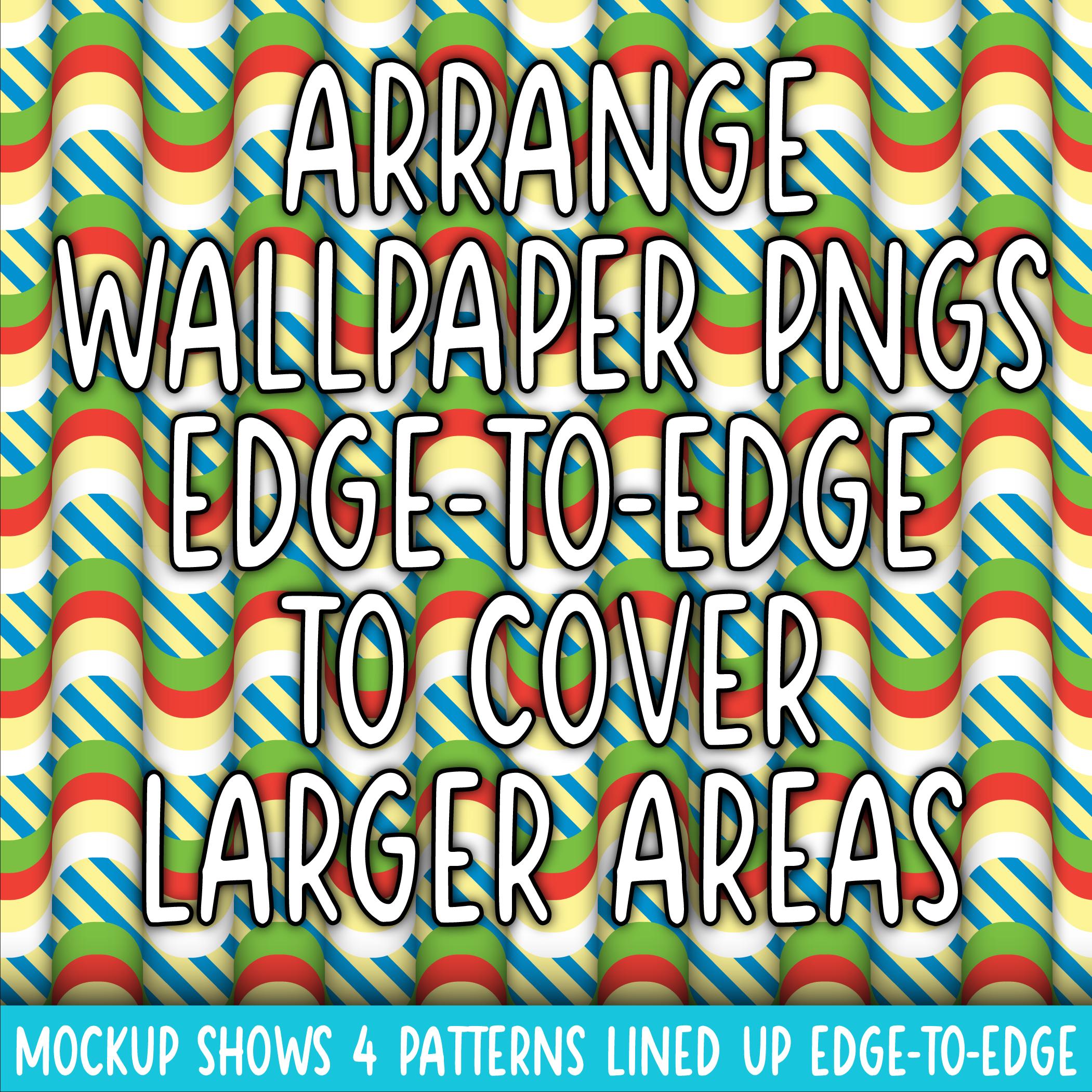 Wallpaper Background - Digital Paper | Seamless | Hand Drawn, Stripes ...