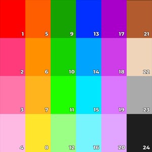 Dots Alphabet PNG Bundle, School Basics Color Basics V1, Rainbow Sets ...