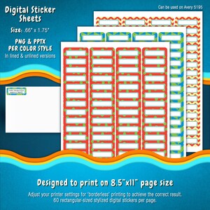 Label Sheet Templates, Editable Text | Avery Compatible | Geometric ...