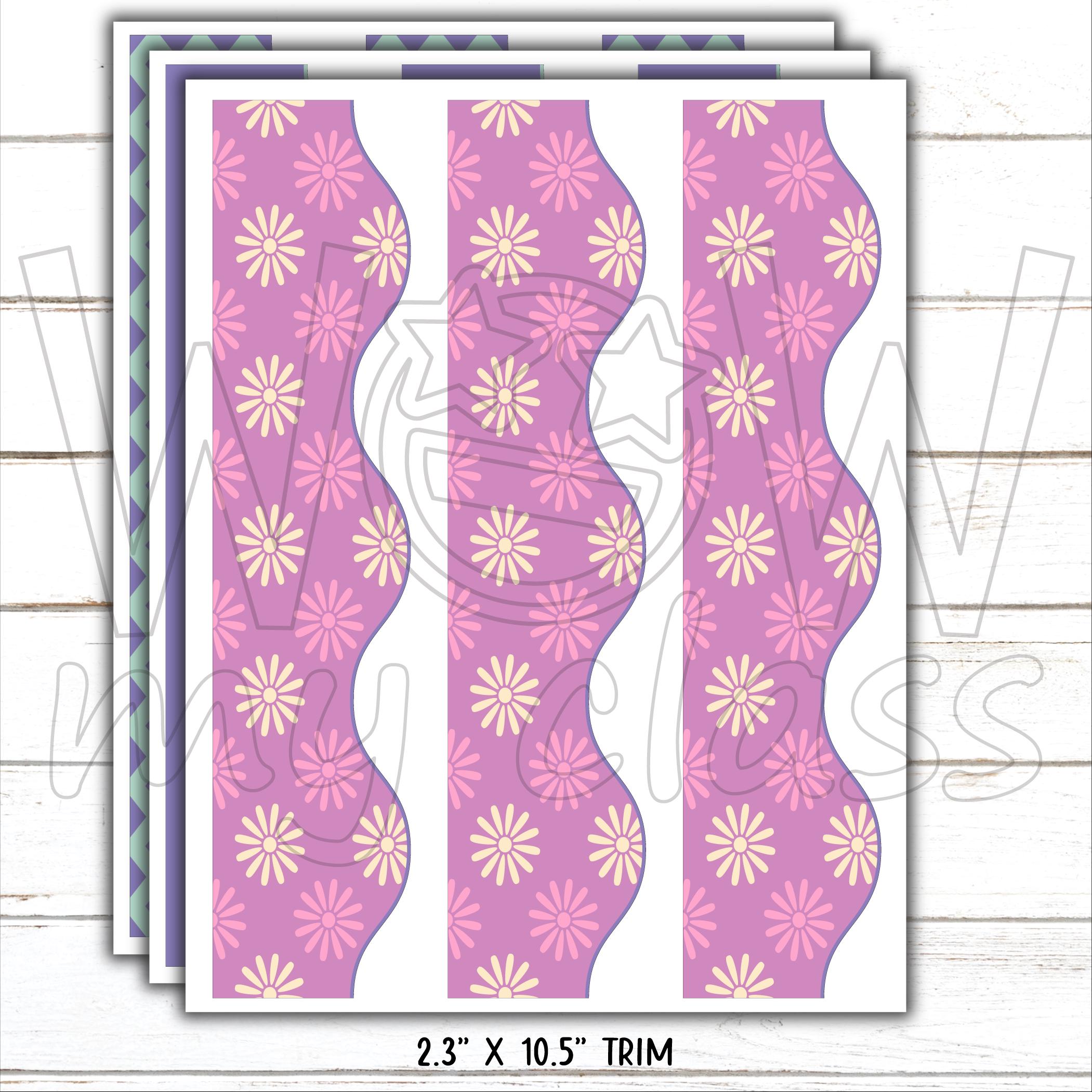 Borders for Bulletin Boards | Print & Cut, Seamless | Floral, Diamond ...