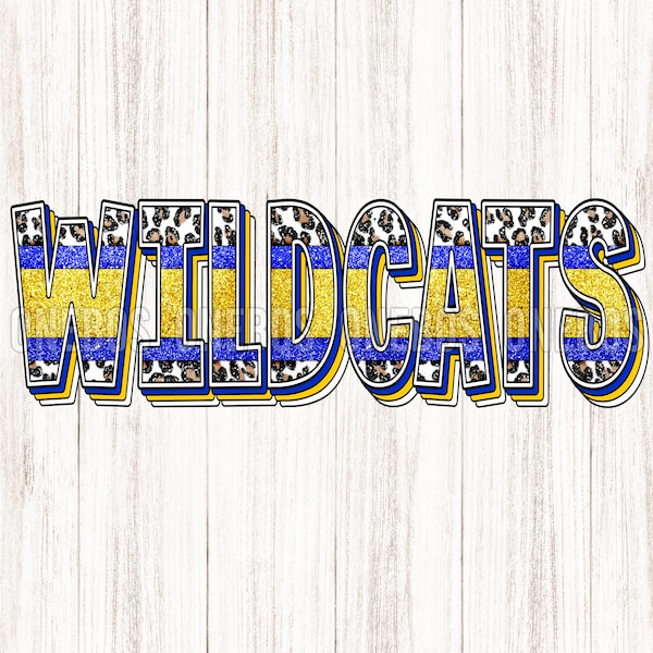 Purple and Gold Wildcats Png - Etsy