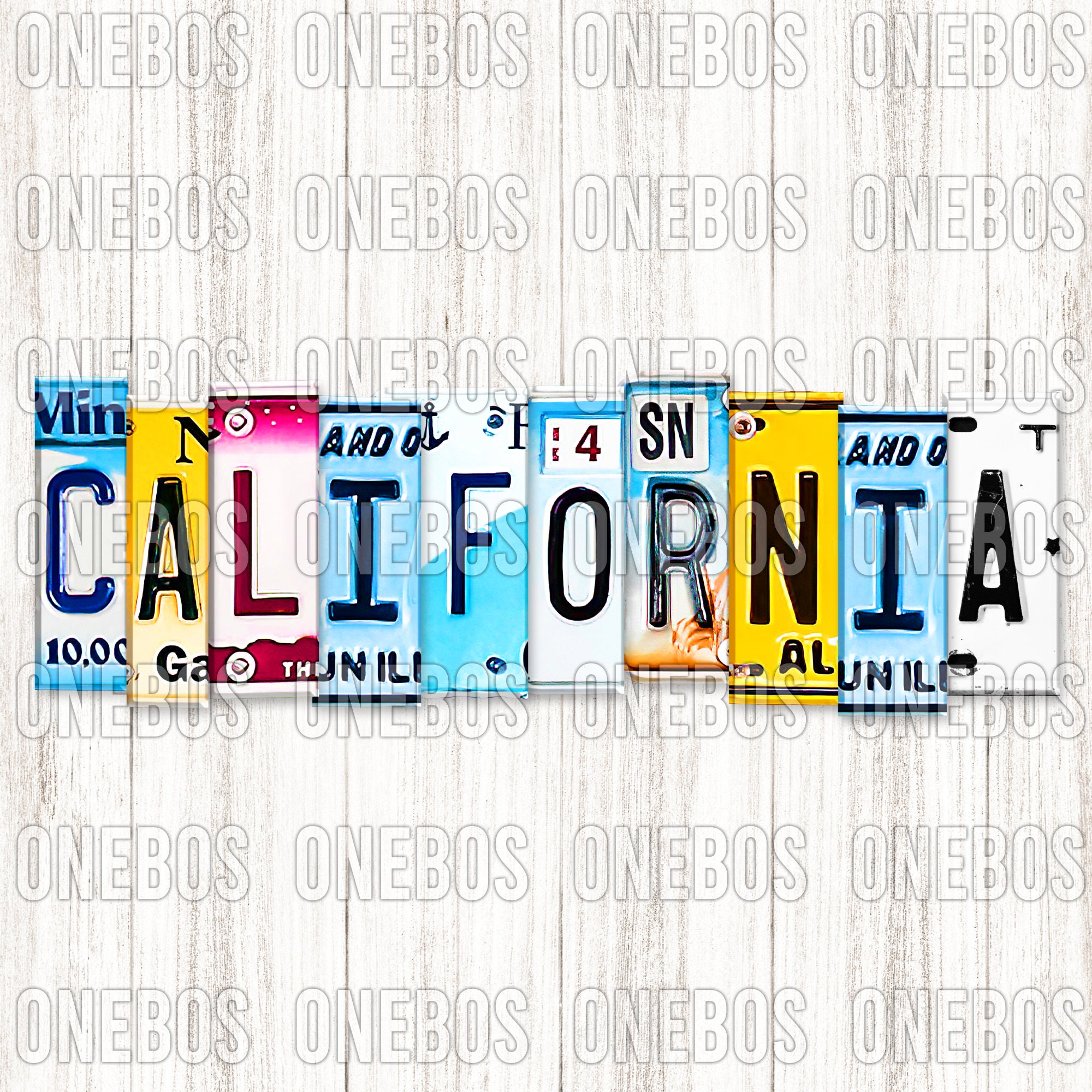 California Word PNG | Digital Word Design Ready to Press | Sublimation ...