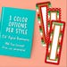 Digital Bookmarks (printable), Clipart Bundle Set of 12 | Lined & Blank ...