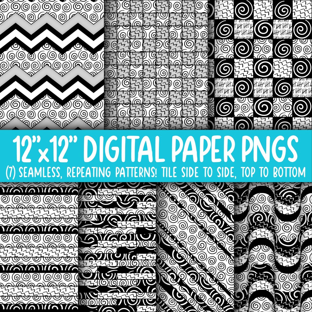 Wallpaper Background - Digital Paper | Seamless | Use Less Ink ...