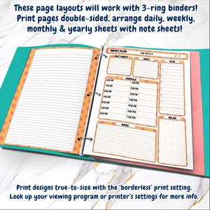 Calendar Pack - Editable Daily | Weekly | Monthly | Yearly | Polka Dots ...