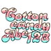 Cotton Candy Retro Alphabet PNG, Digital Download, Striped Boho, Trendy ...