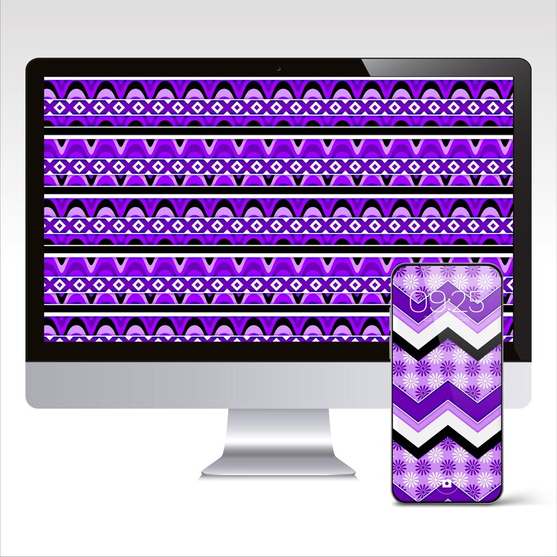 Wallpaper Background - Digital Paper | Seamless | Flowers, Diamonds ...