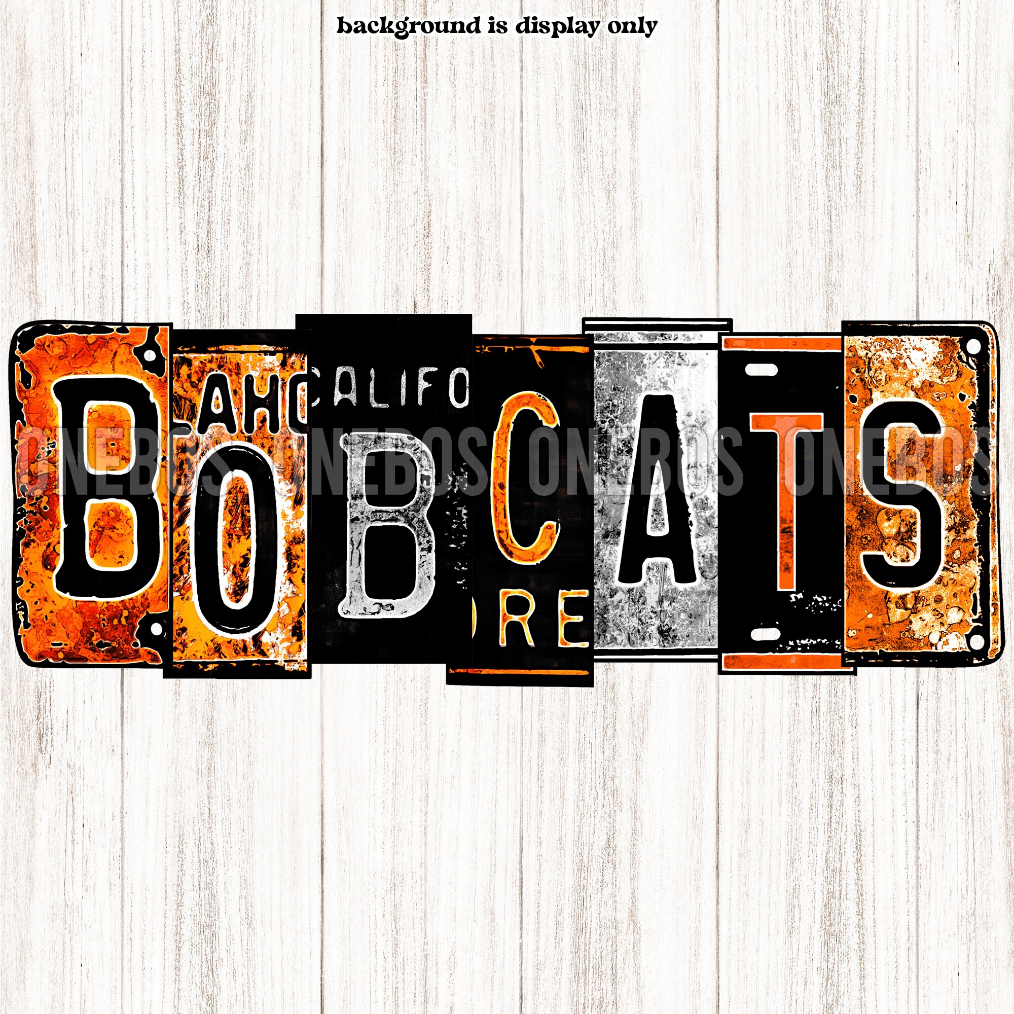 Bobcats PNG, School Mascot Transparent Digital Image for Sublimation ...