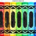 Crayon Watercolor PNG, Splatter Grunge Dripping Crayons Upside Down ...