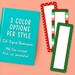 Digital Bookmarks (printable), Clipart Bundle Set of 12 | Lined & Blank ...