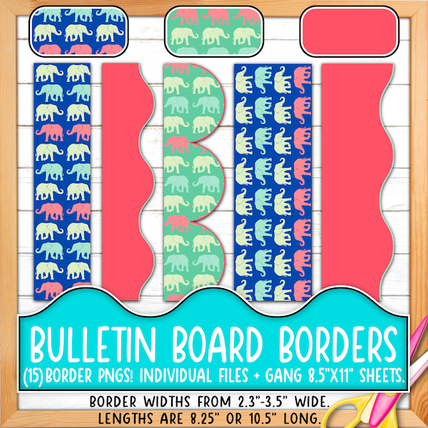 Safari Bulletin Boards - Etsy