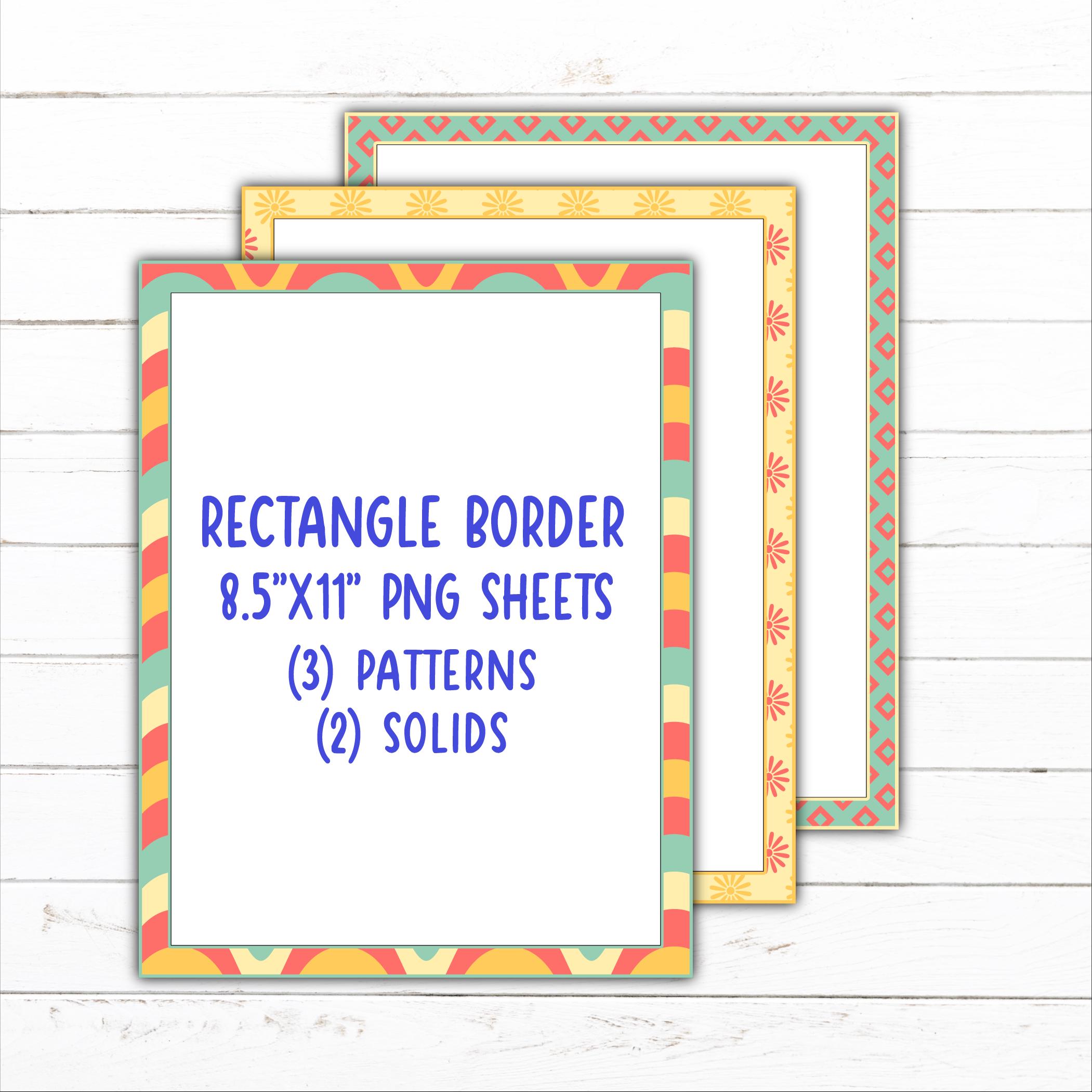 Framed Page Templates, Certificate & Award Style | Floral, Diamond ...