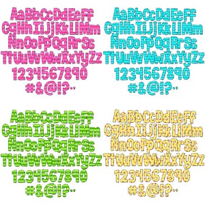 Summer Vibes Doodle Alphabet PNG, Basic Doodle V3, Classic Stripes and ...