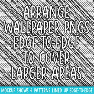 Wallpaper Background - Digital Paper | Seamless | Black, White, Use ...