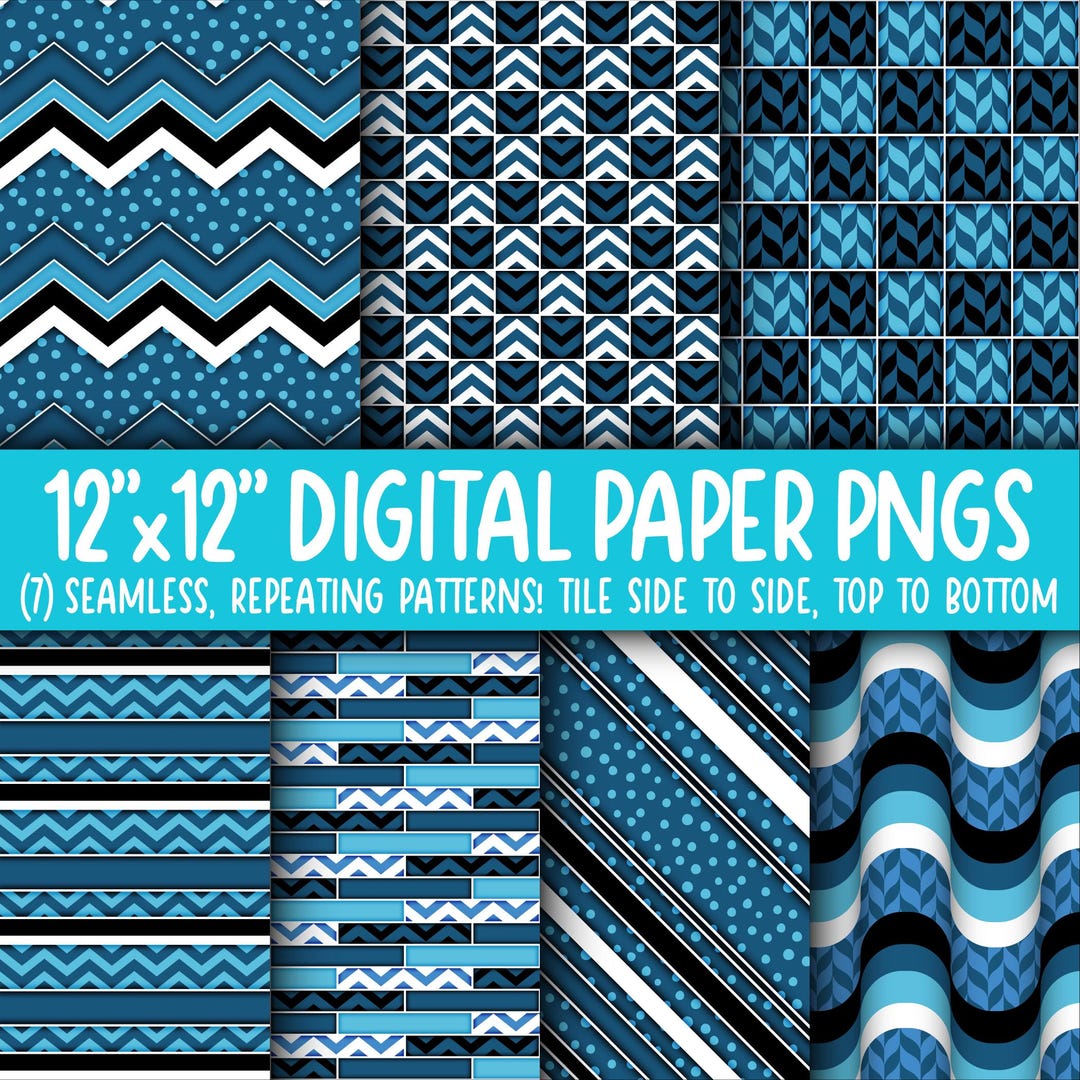 Wallpaper Background - Digital Paper | Seamless | Geometric Shapes ...