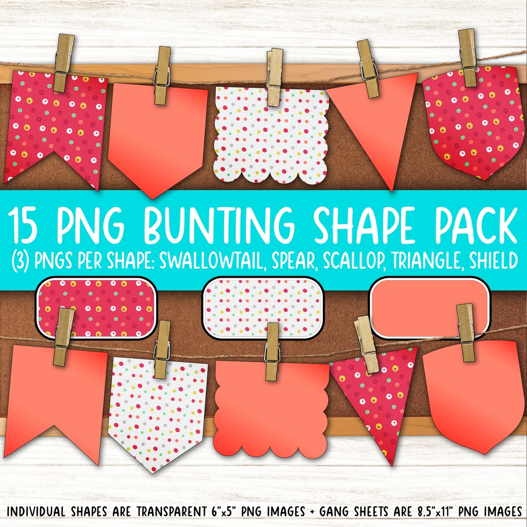 Pennant/bunting Banner Kit (for Walls & Bulletin Boards) | Boho ...